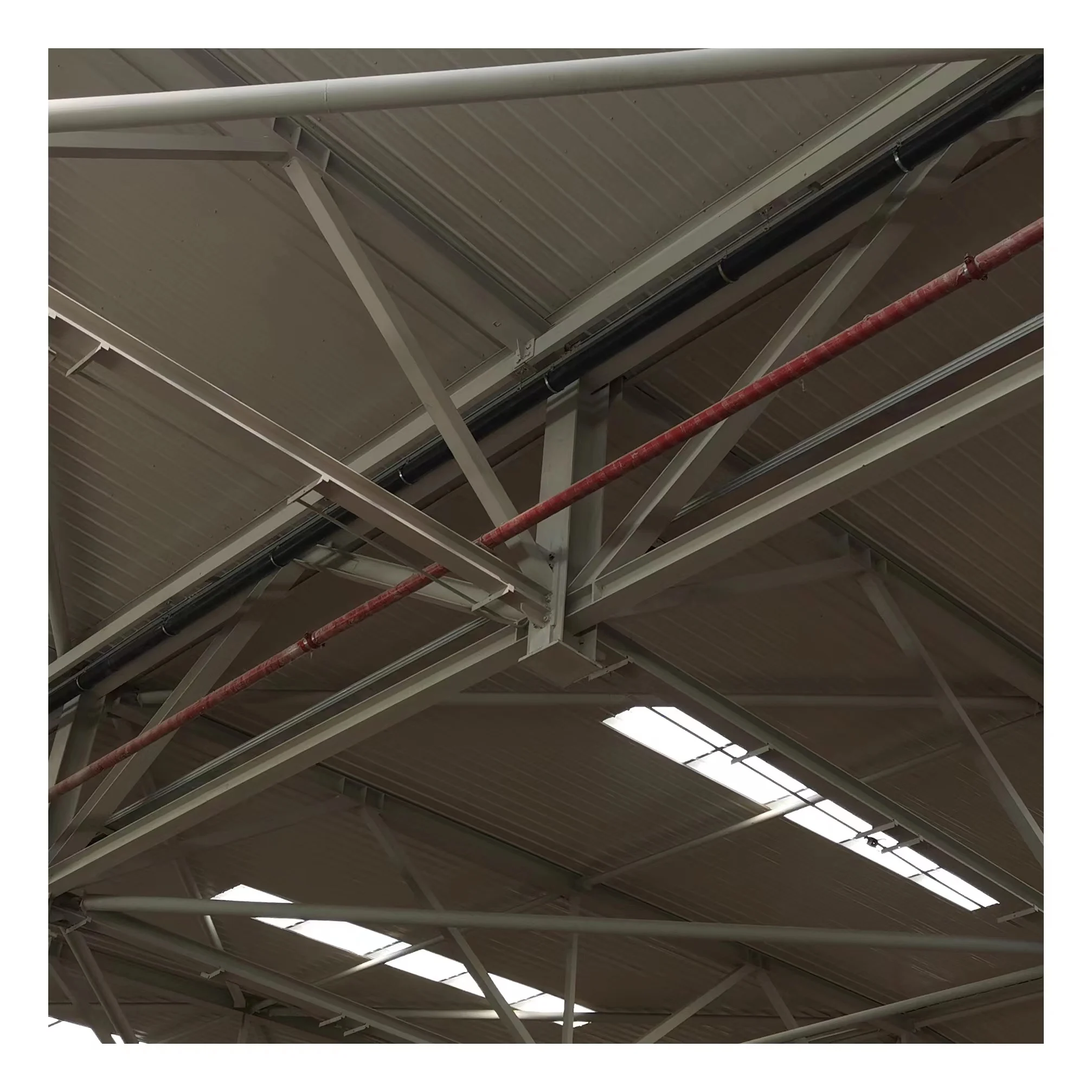 Building Materials Workshop Steel Structure Tube Truss Warehouse ...