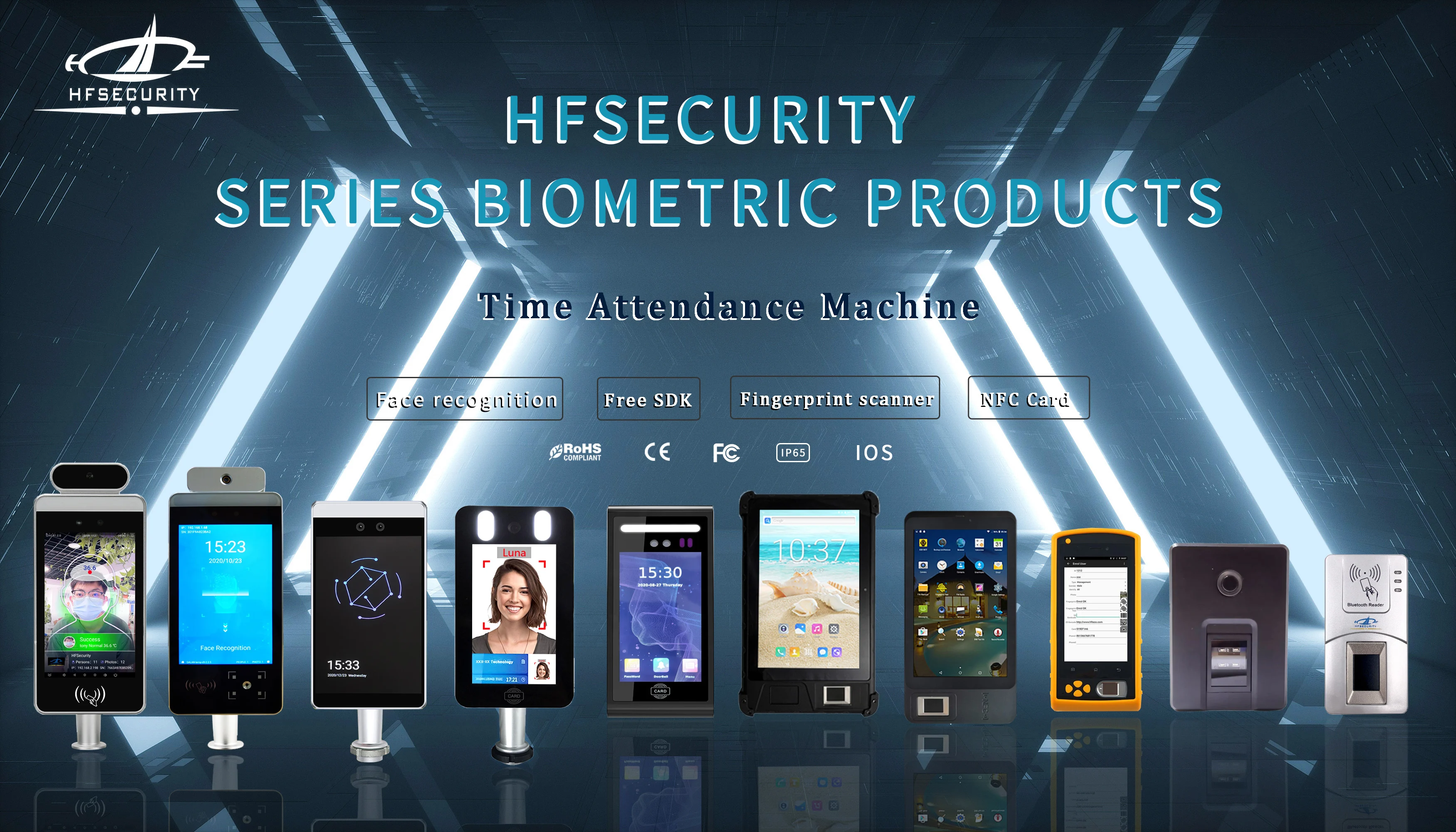 Hfsecurity Waterproof Mobile Customization Biometric Registration Kit ...