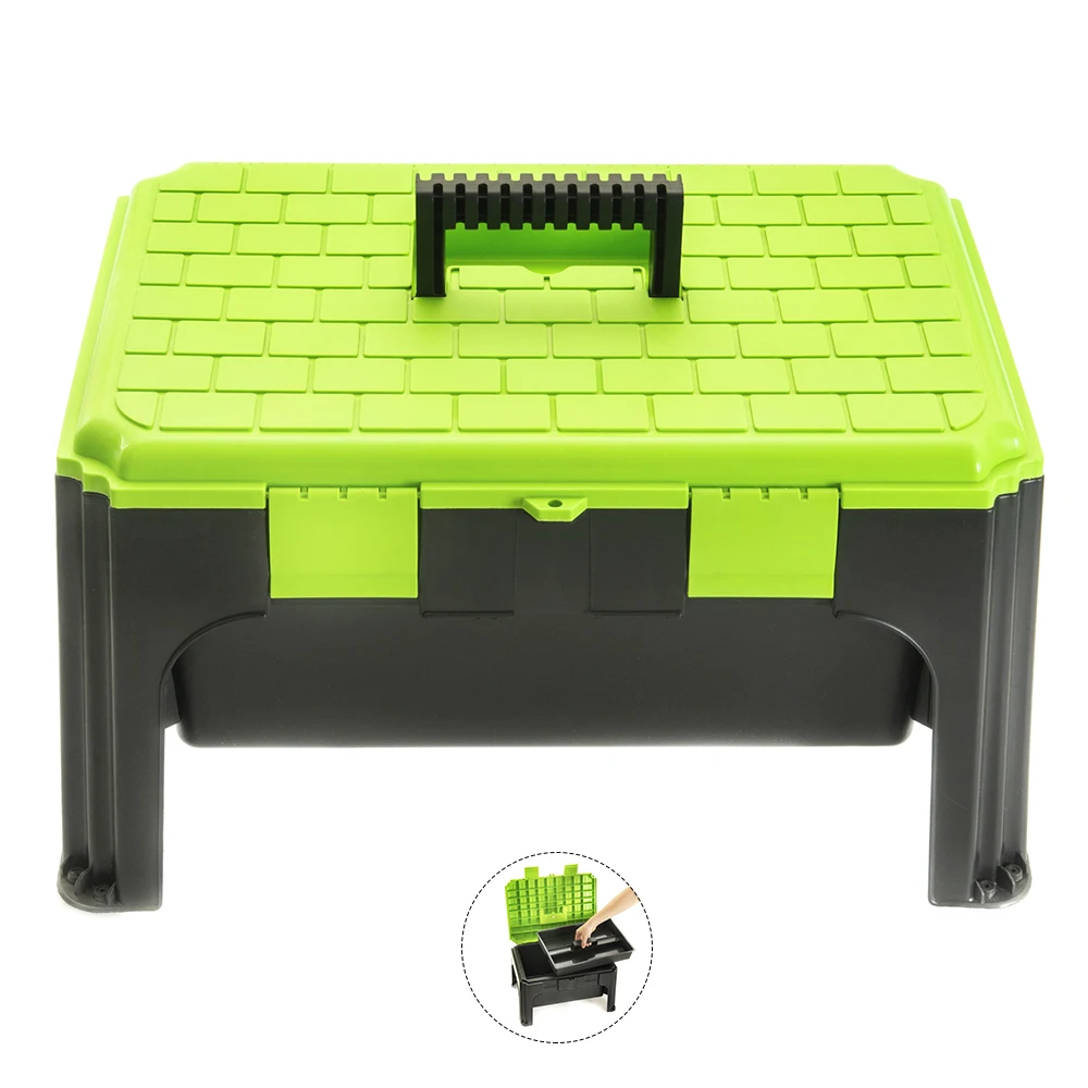 Plastic Hard Case Craft Storage Household Storage Tool Box Storage Step ...
