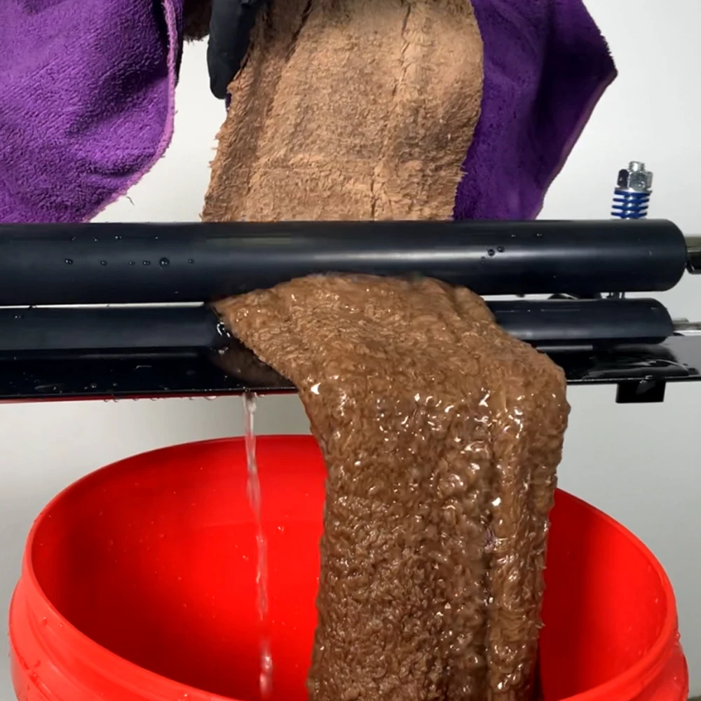 Multi-Functions Wall Mounted Hand Crank Chamois Towel Wringer for Car ...