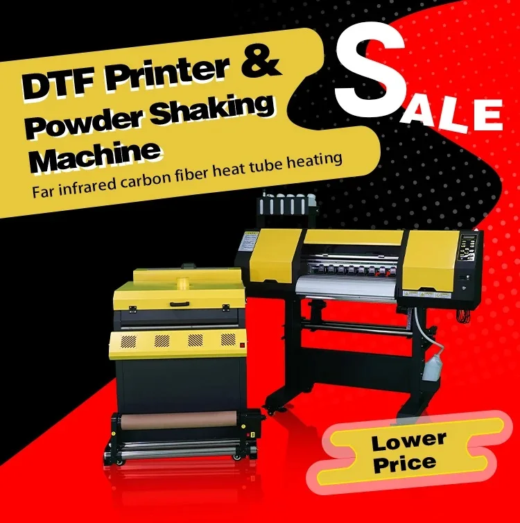 High Resolution Impresora DTF Printer I3200 XP600 60CM 24 Inch A1 with ...