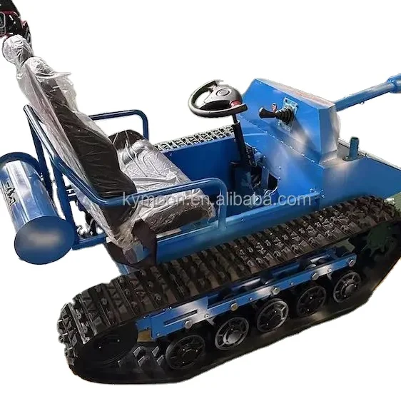 Robot Rubber Tracked vehicle Rubber crawler vehicle loading weight ...