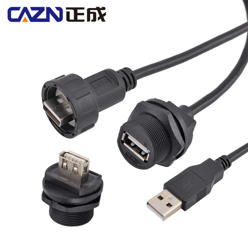 Alibaba.com: IP67 waterproof USB 2.0 cable, 12V wire harness with male ...