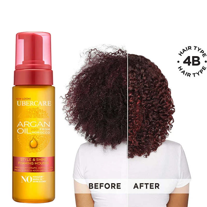 Accept Own Logo Hair Moose Foam Hair Care Mousse For Curly Mouss Hair ...