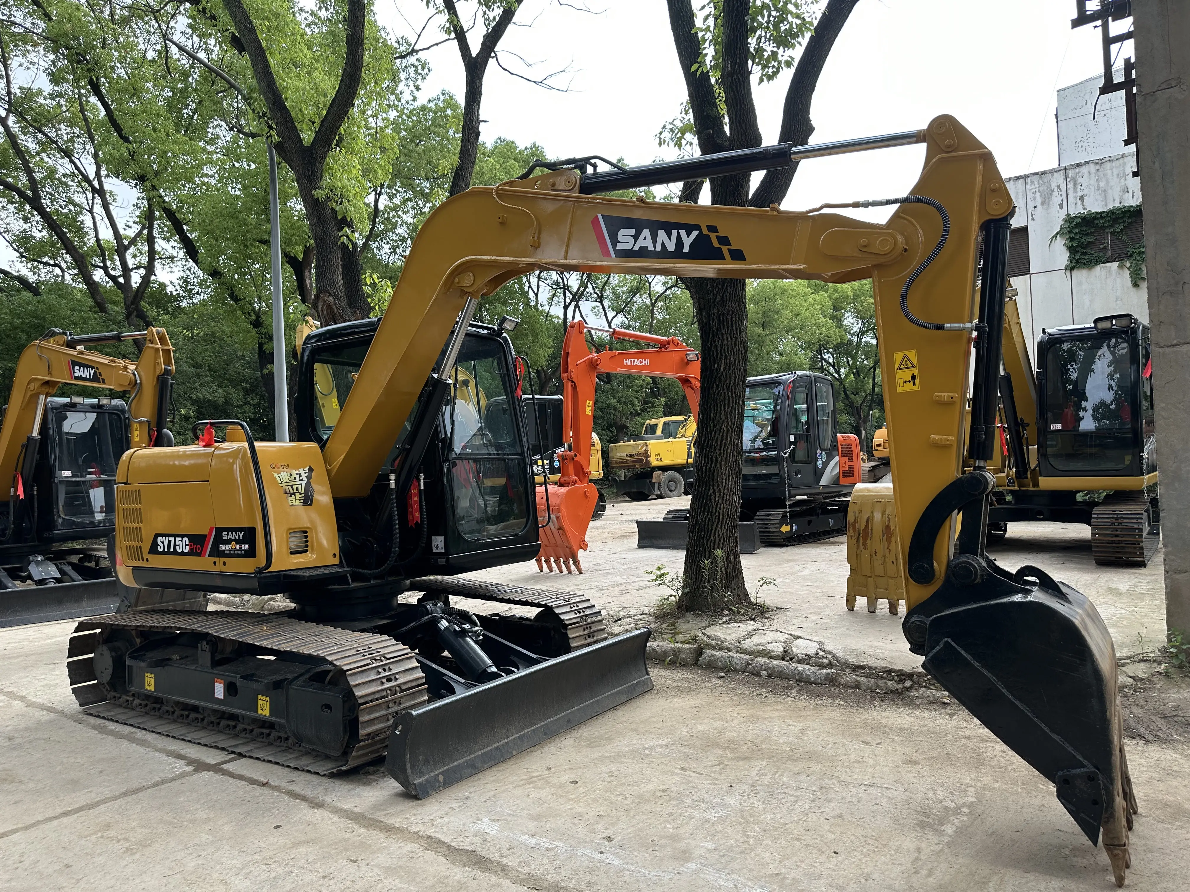 Sany 75 2021year Used Excavator Sany Sy75c 7ton Used Second Hand ...