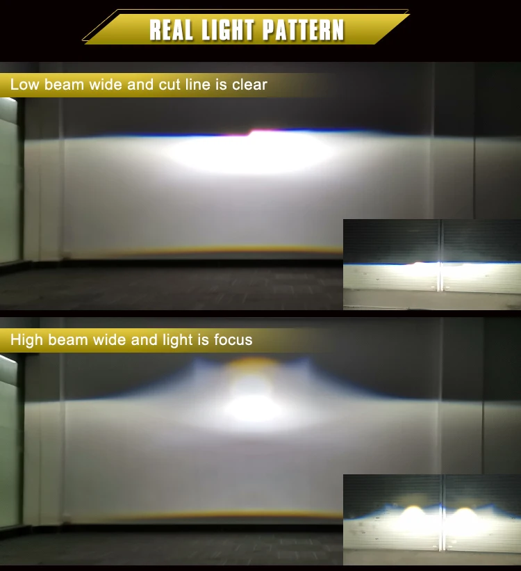 Custom One Step Projector Lens Led Light Double Optical Lens 3 Inch ...