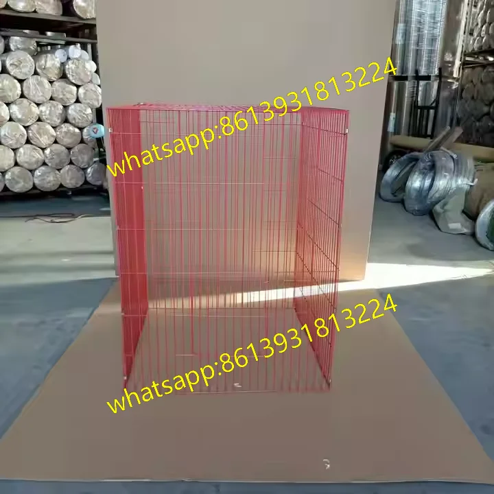 Wire Mesh Chicken & Gamefowl Rooster Show Cages - Durable & Foldable