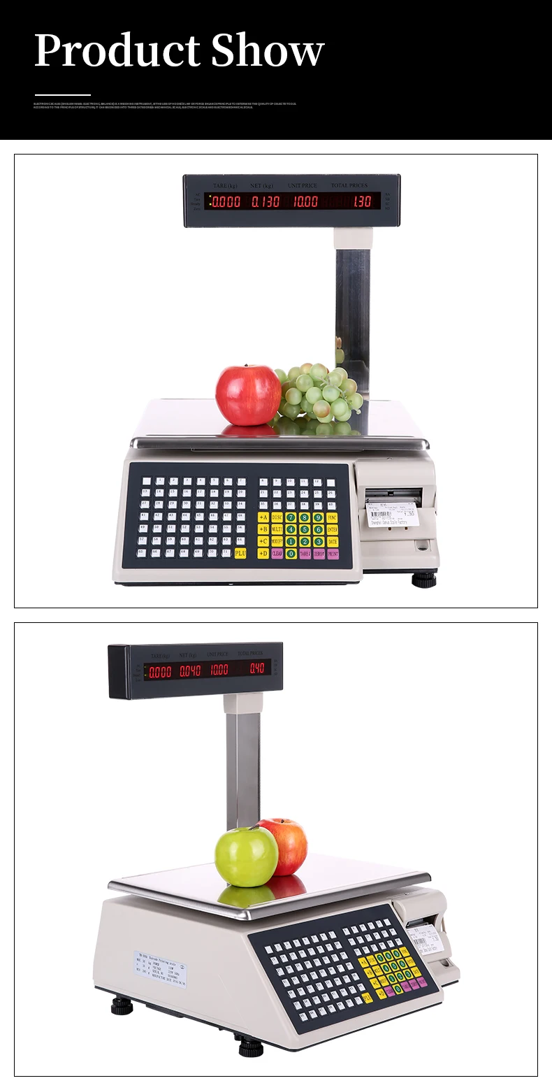Tcang TMA Barcode Printing Scale - Precision & Convenience