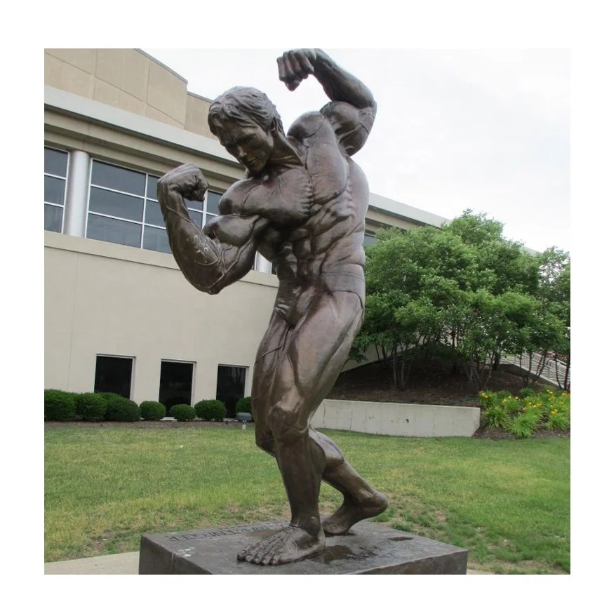 Gallery Art Figure Bronze Bodybuilder Sculpture Statue For Sale - Buy ...