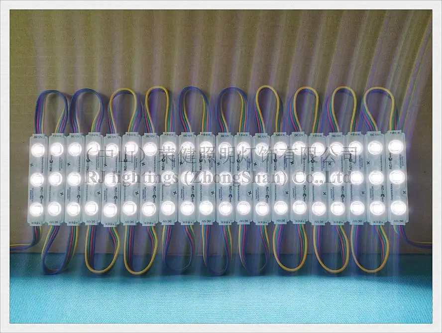 Injection With Lens Rgb Led Module Smd 5050 Waterproof Led Advertising ...