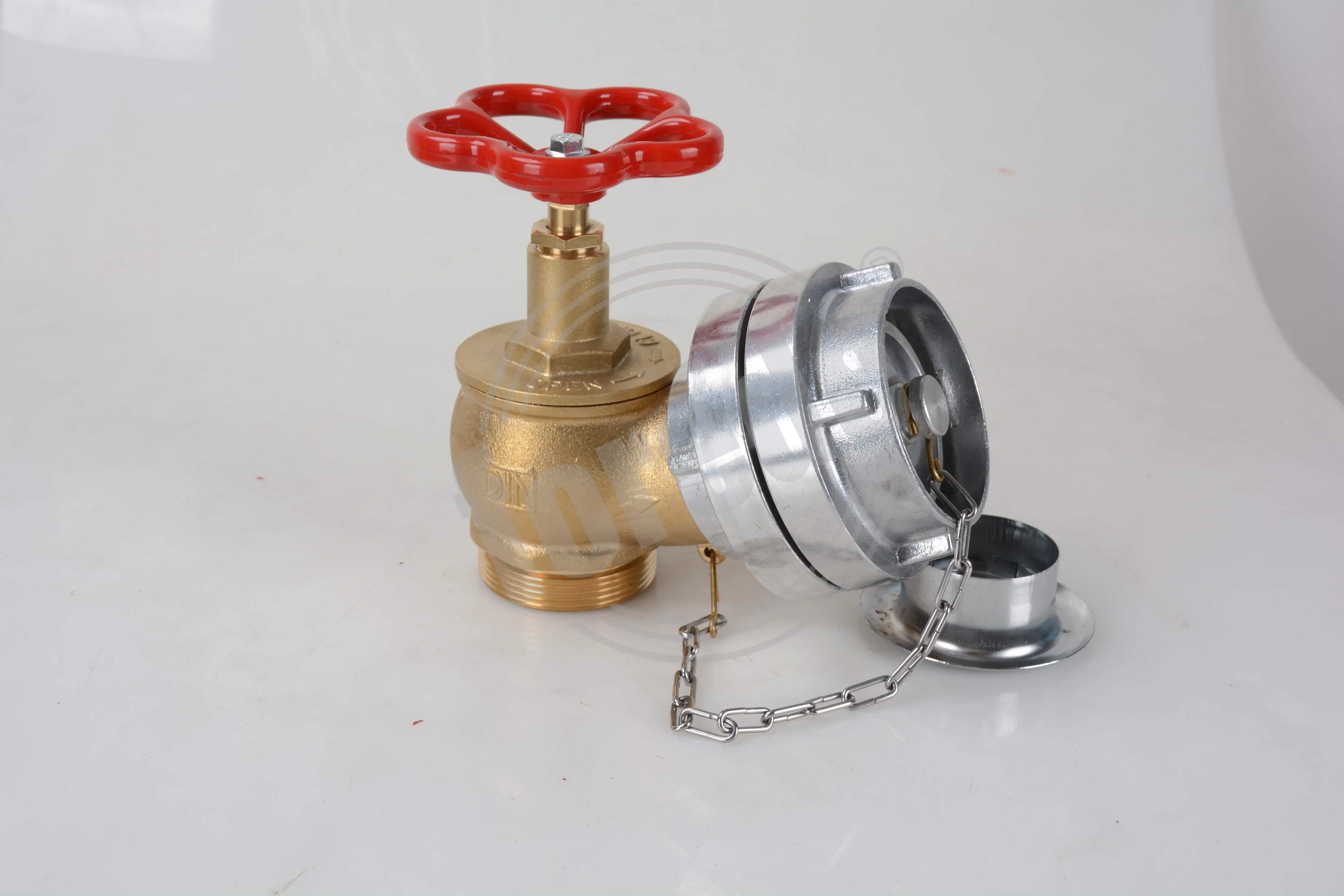 2.5''BSP Thread Inlet Oblique Screw Type Fire Hydrant Landing Valve ...