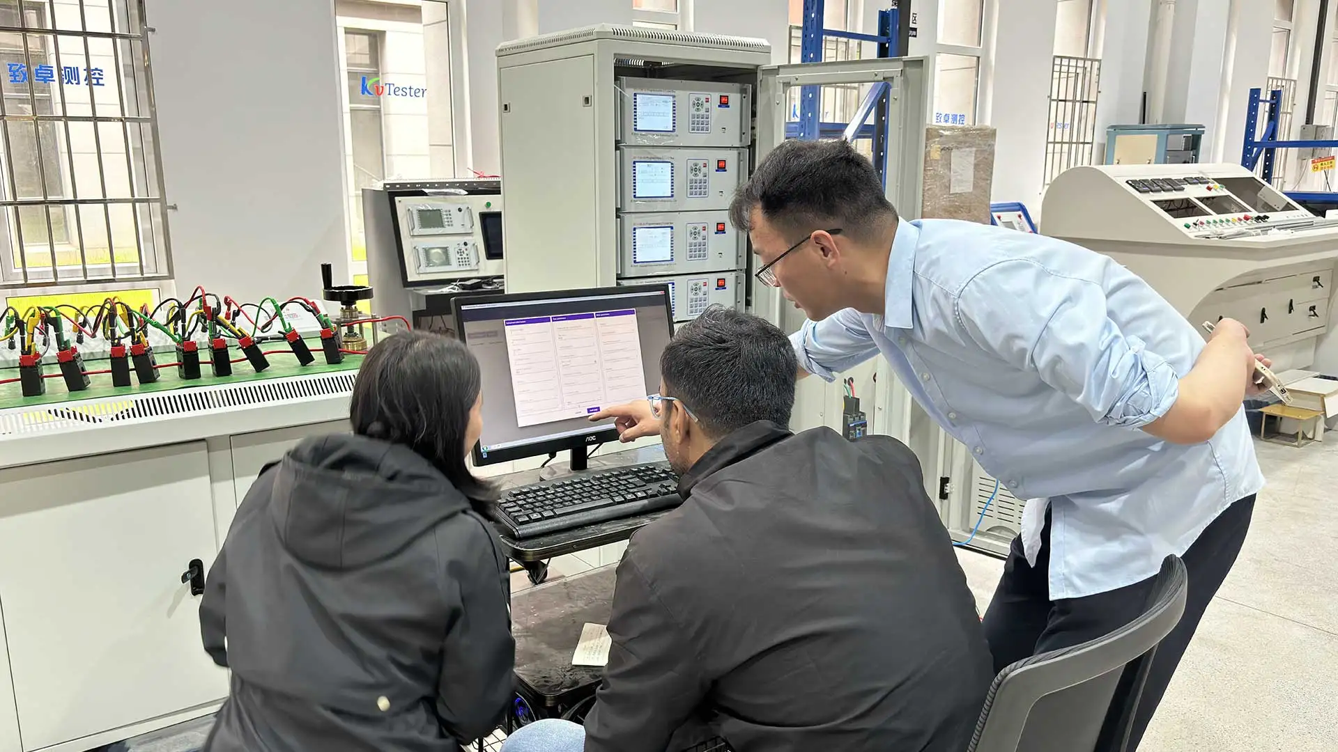 The 2000A Current Transformer test Bench Supports 12 Sets of CT Testing ...
