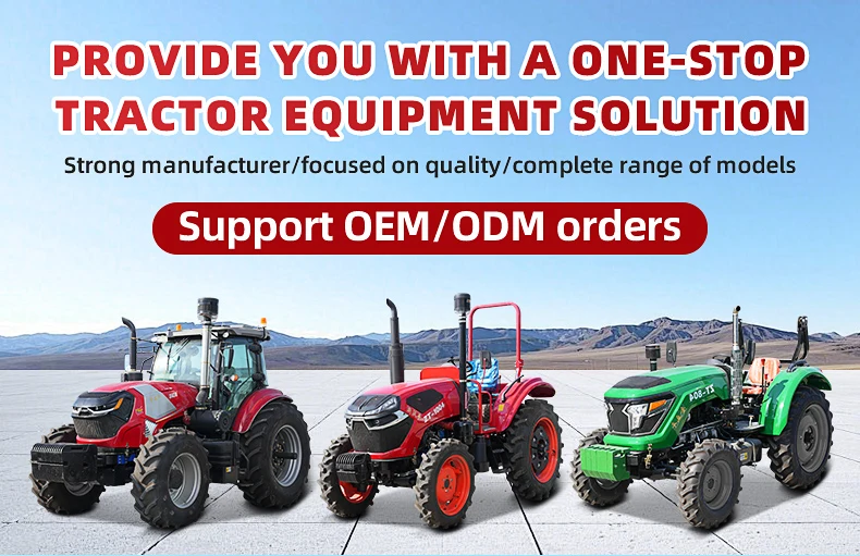 80HP Micro Tractor with 4WD - Multi-Purpose Agricultural Tractor