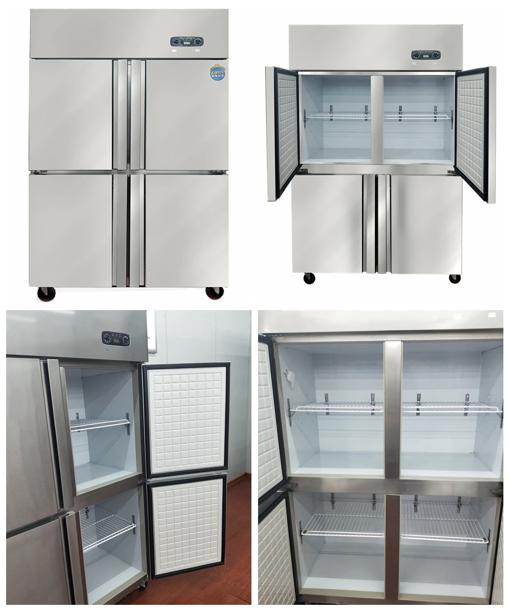 Double-Temperature Stainless Steel Refrigerator for Restaurants and ...