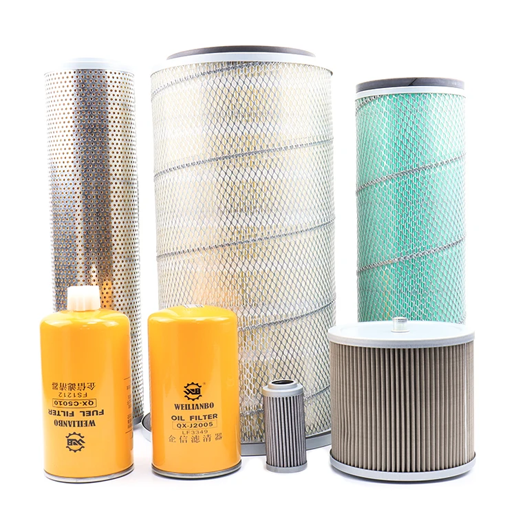 For Daewooo Excavator Parts Oil Filter Element Pipeline Filter Element ...