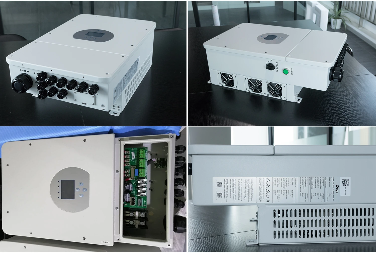 Deye 6kva Hybrid Solar Inverter Sun-6k-sg03lp1-eu 6kw 8KW 10KW Single ...