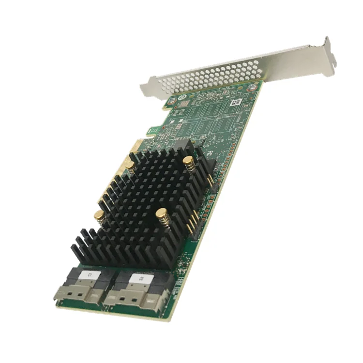 Original 12gb 16 Ports Sff-8654 Pcie Gen 4.0 05-50077-02 Hba Card Lsi ...