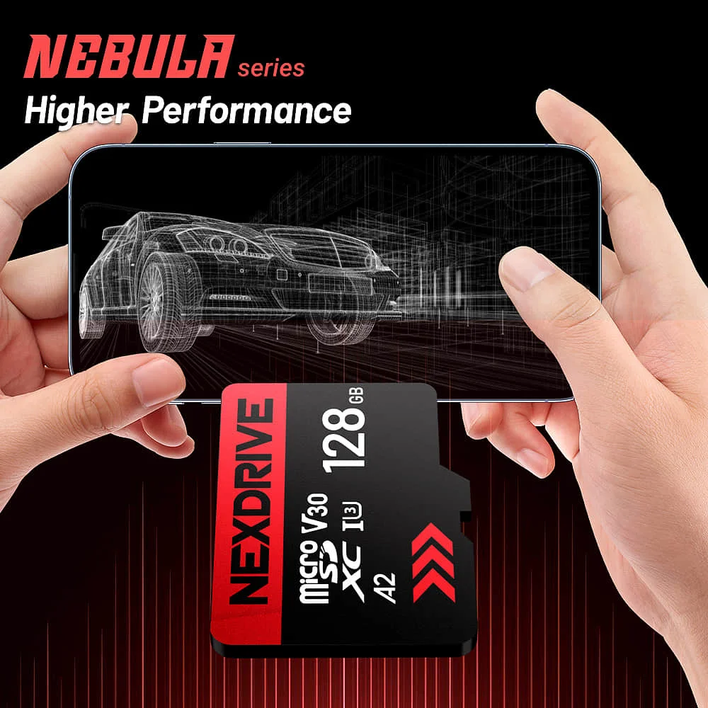 Nexdrive 128gb Extreme Msd Card Sd Adapter Up To 100mb Per Second With ...