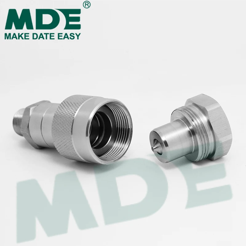 High Pressure Kze-b 1/4''carbon Steel Thread Lock Screw Locking Quick ...