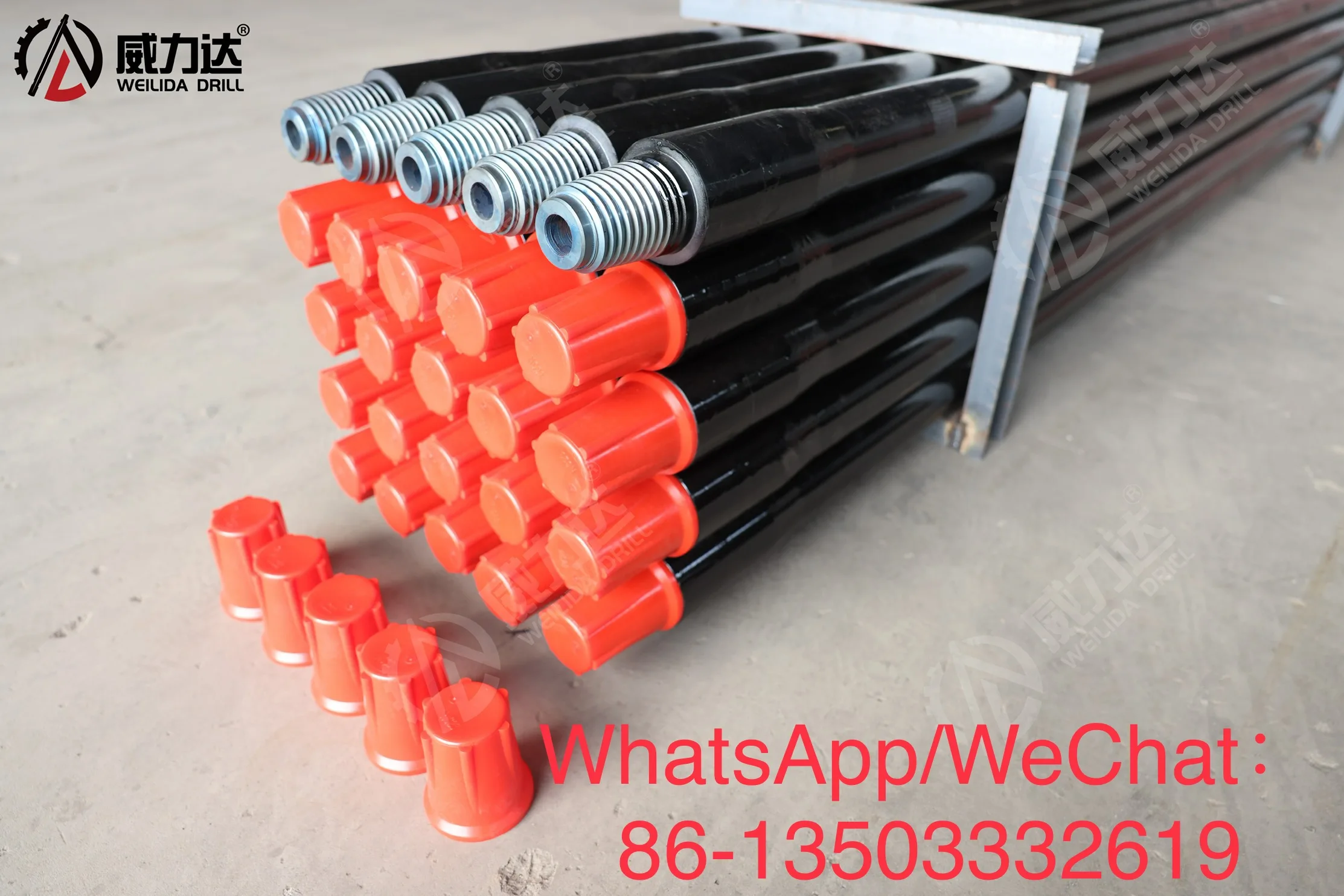 Hdd Drill Pipe/rod With Api Thread 102*9.91*6000mm - Buy S135 Drill ...