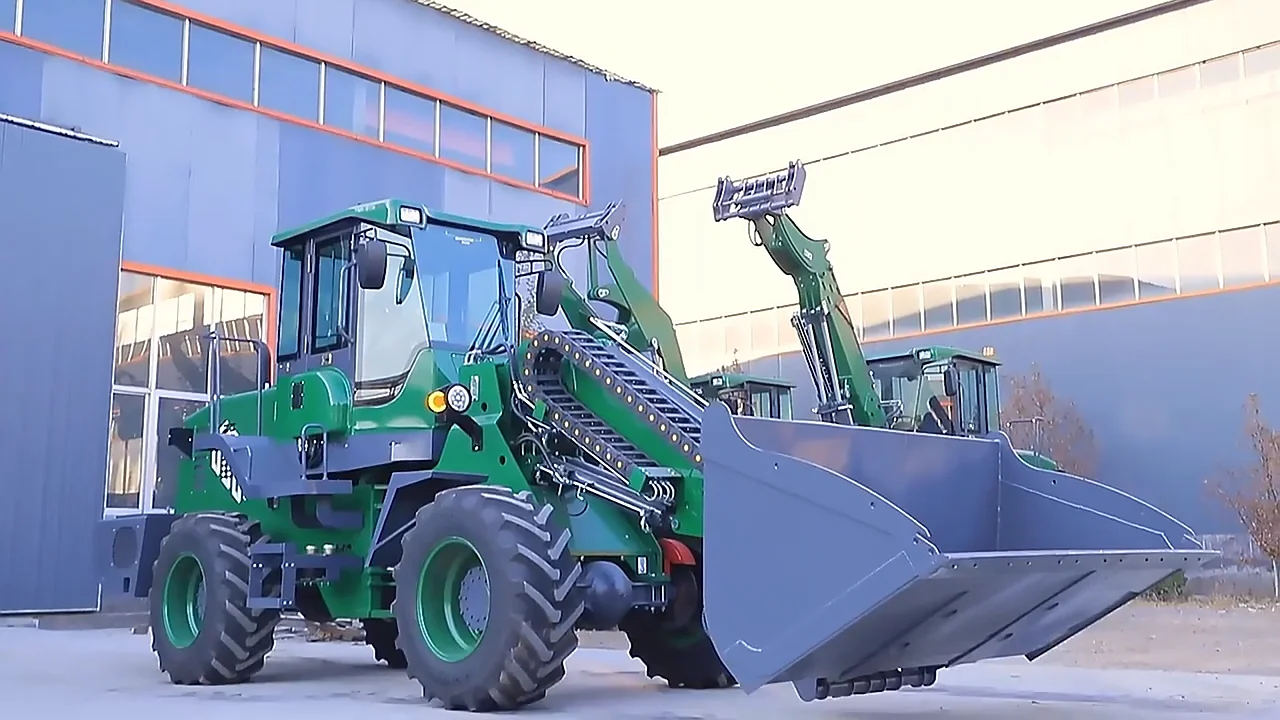 Chinese 3ton Payload Front End Loader Hydraulic Weichai Engine ...