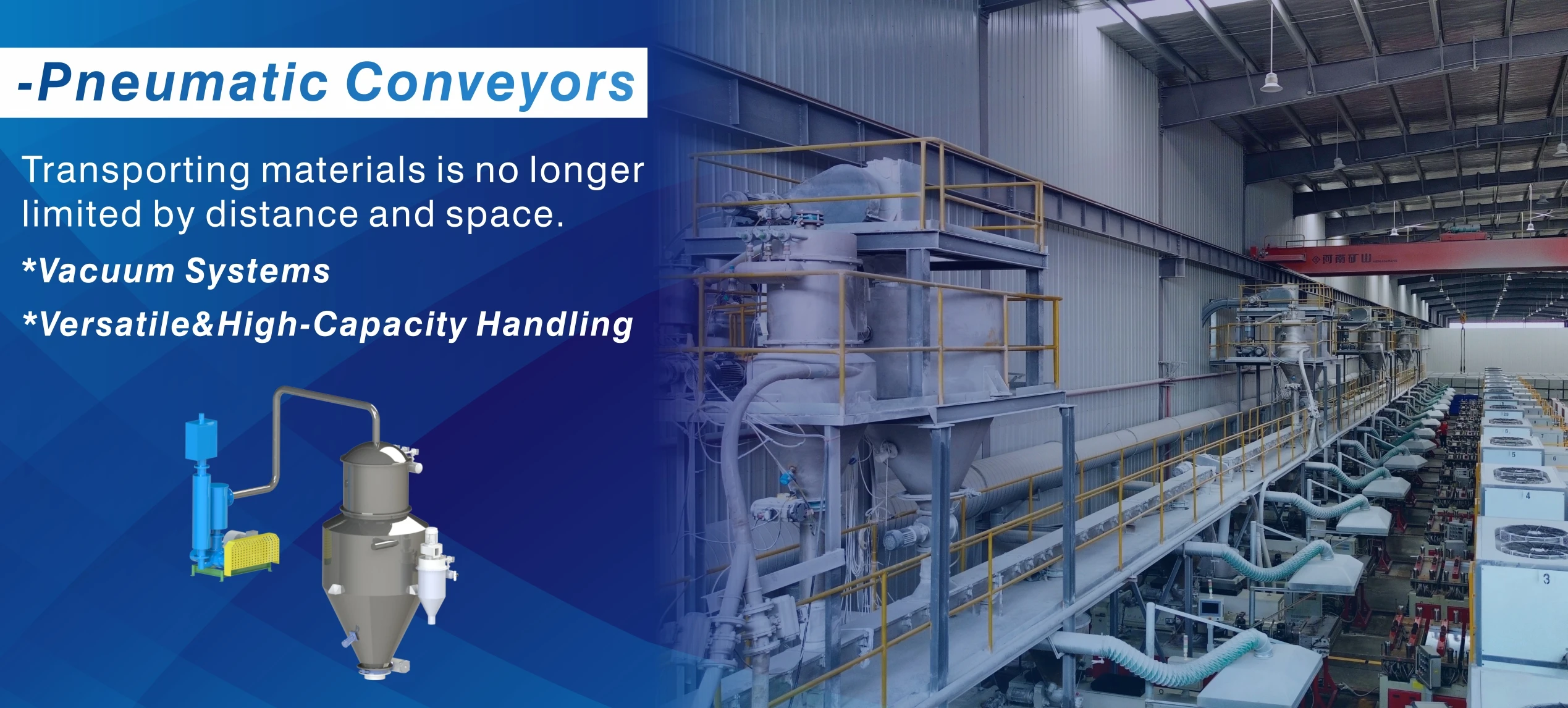 Pneumatic Conveyor Ingredients Pneumatic Conveying System Pneumatic ...