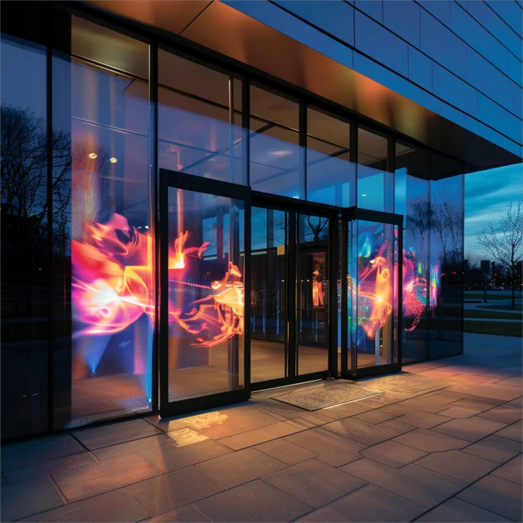 Hot Sale P5 P6.25 P8 P10 Indoor Transparent Flexible Led Screen ...