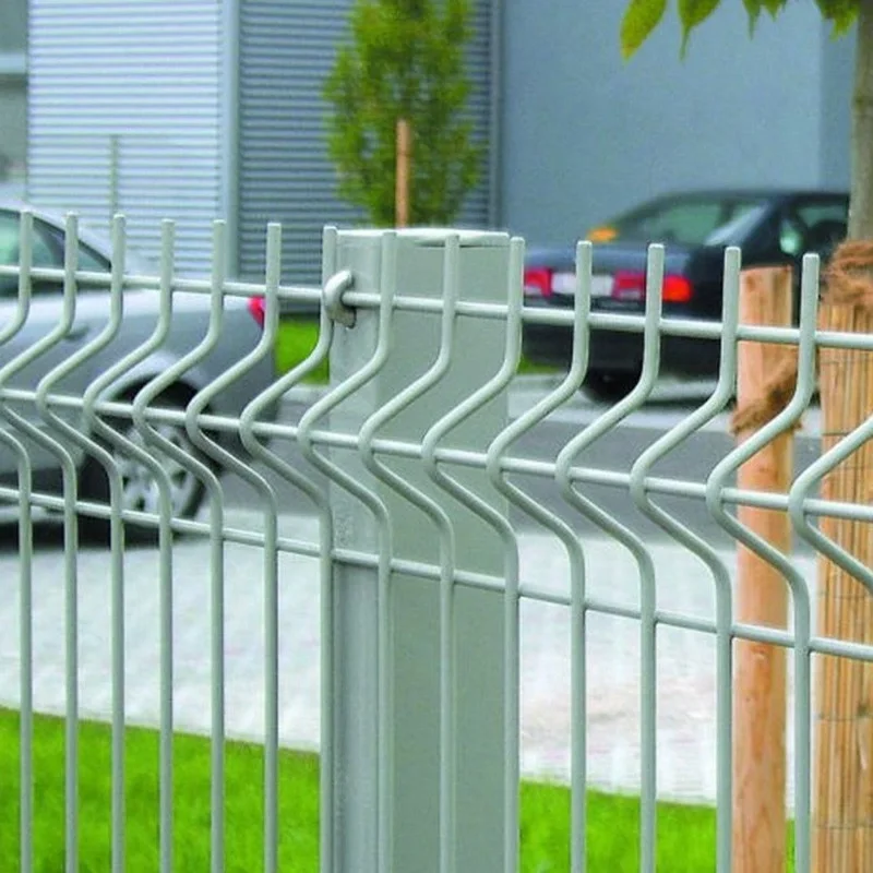8 Foot 3D PVC Coated Iron Frame Fence Hot Dipped Galvanized Welded Wire ...