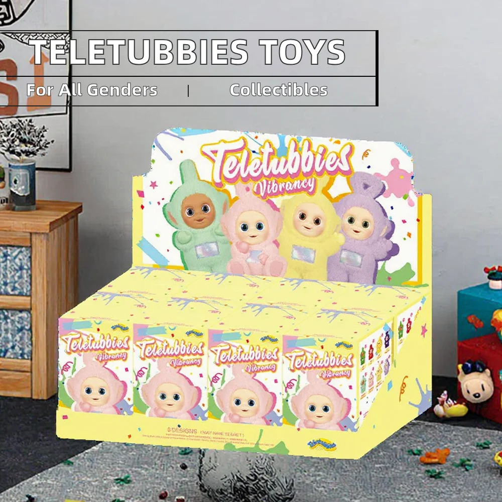 Original Teletubbies PVC Vibrancy Series Plush Toys Collectible Mystery ...
