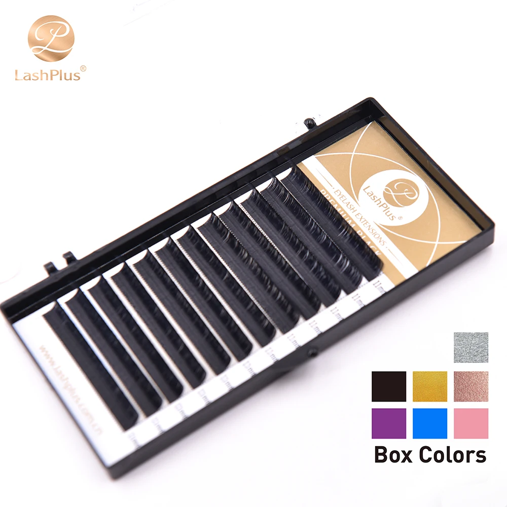 Professional Customized Packages Dark Black 0.05-0.25 D Curl High ...