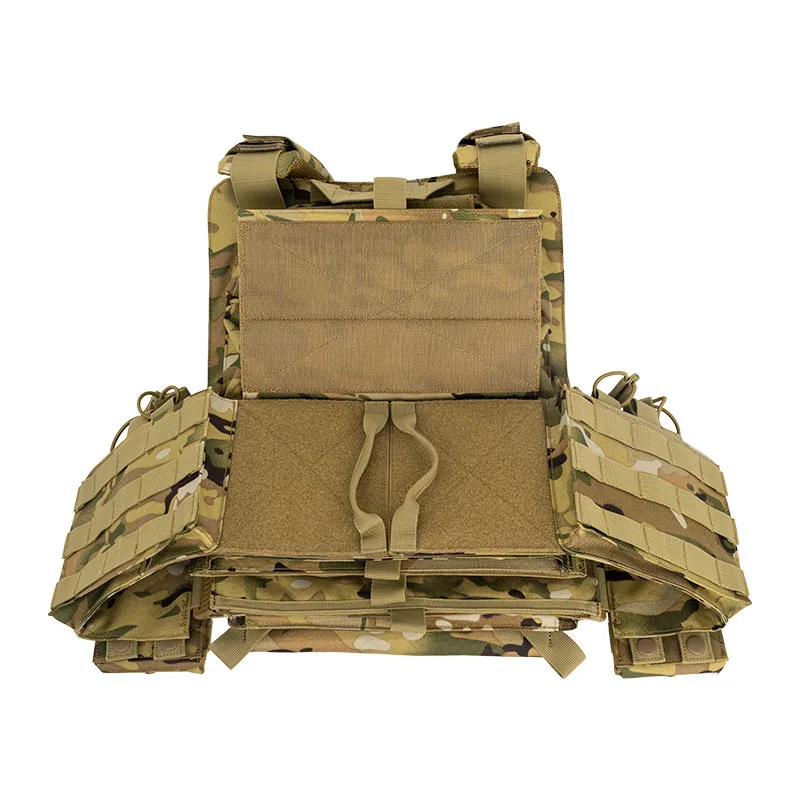 Heavy-duty Quick-release Tactical Vest Cp Camouflage Multifunctional ...