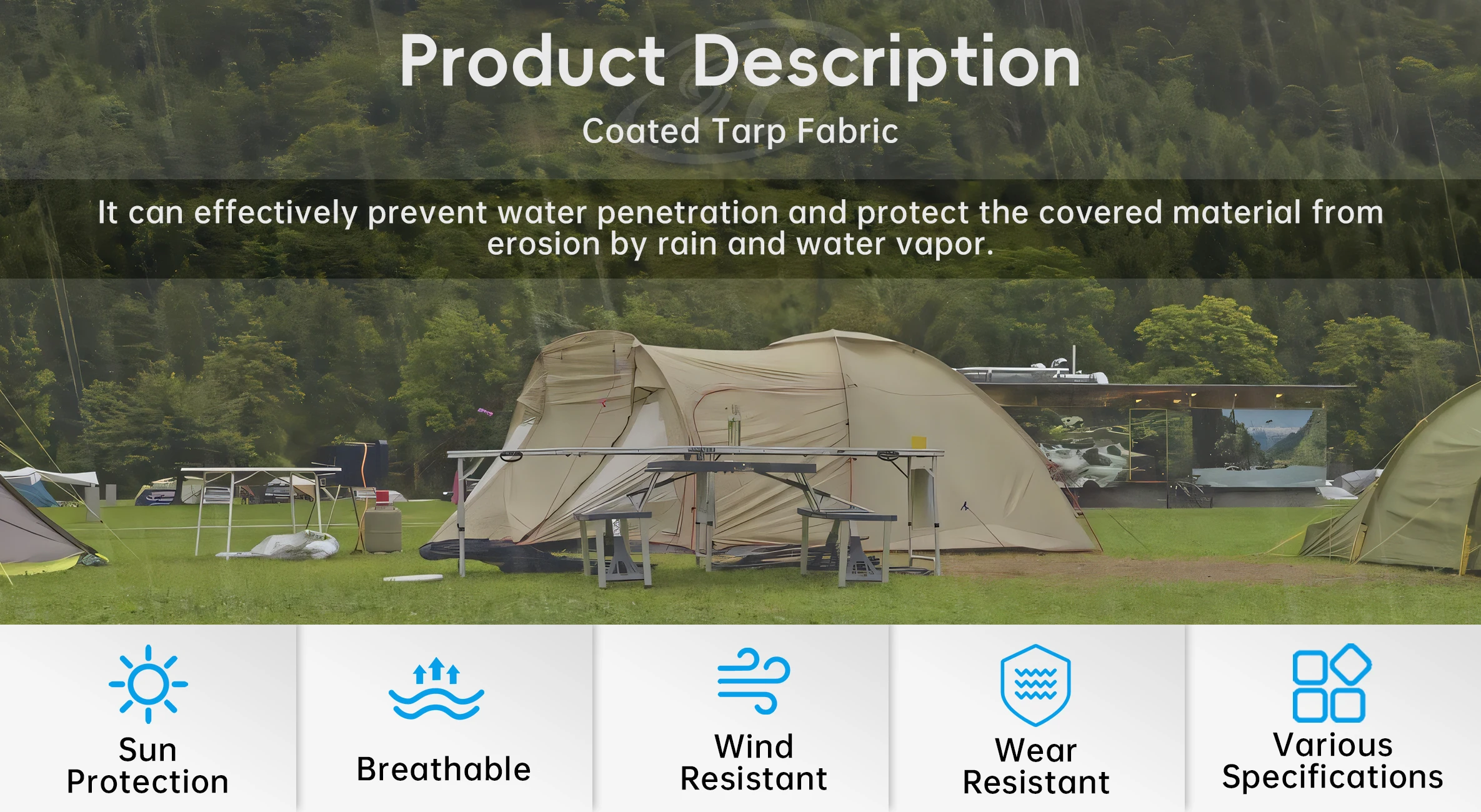 1000d 100% Nylon Cordura Fabric Outdoor Furniture Tarpaulin Fabric For ...