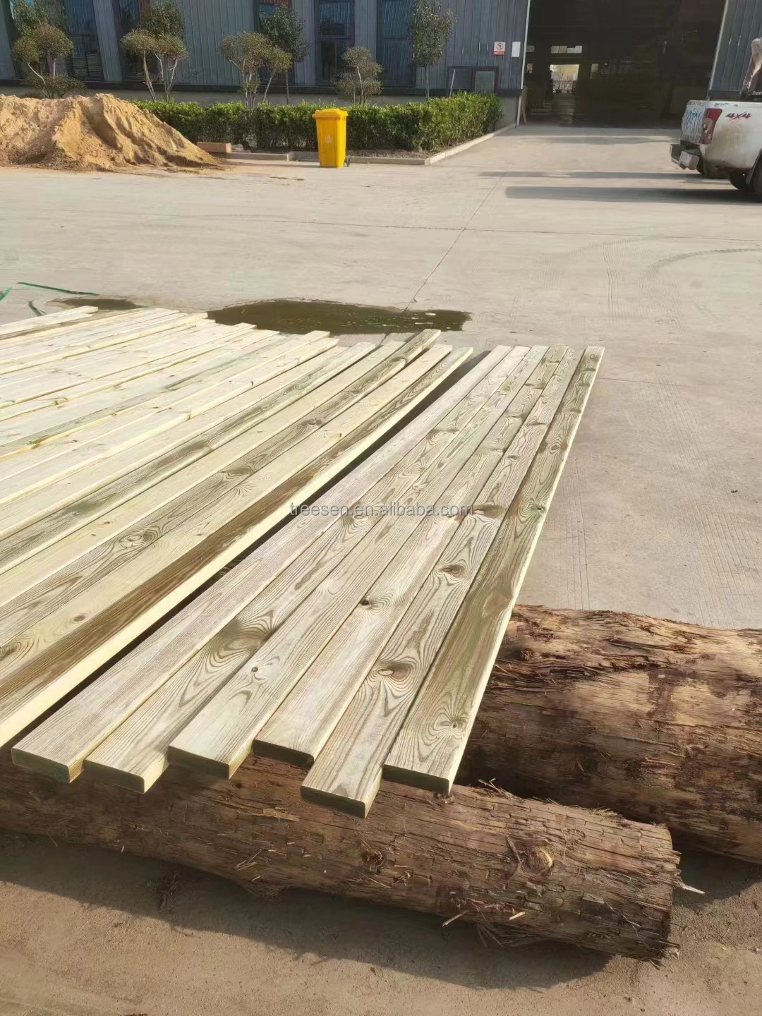 H3 Radiata Framing Red Pine F5 F7 Treated Lumber for Fencing