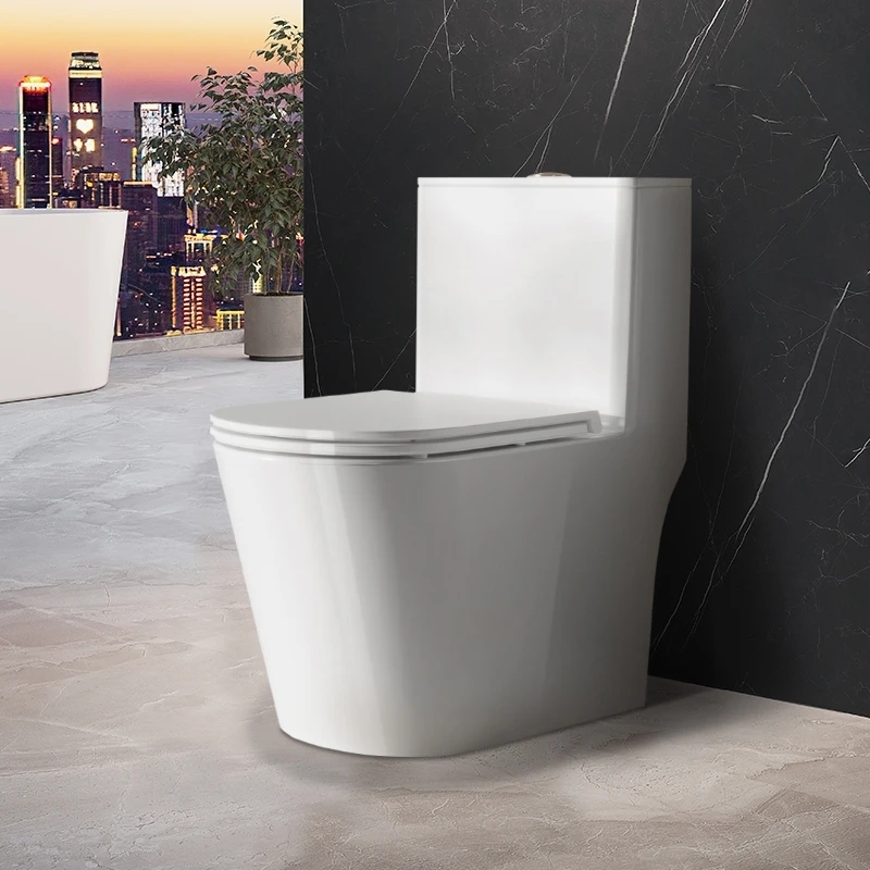 Jomoo Double Vortex Siphon Flush Floor-mounted One-piece Toilet Dual ...
