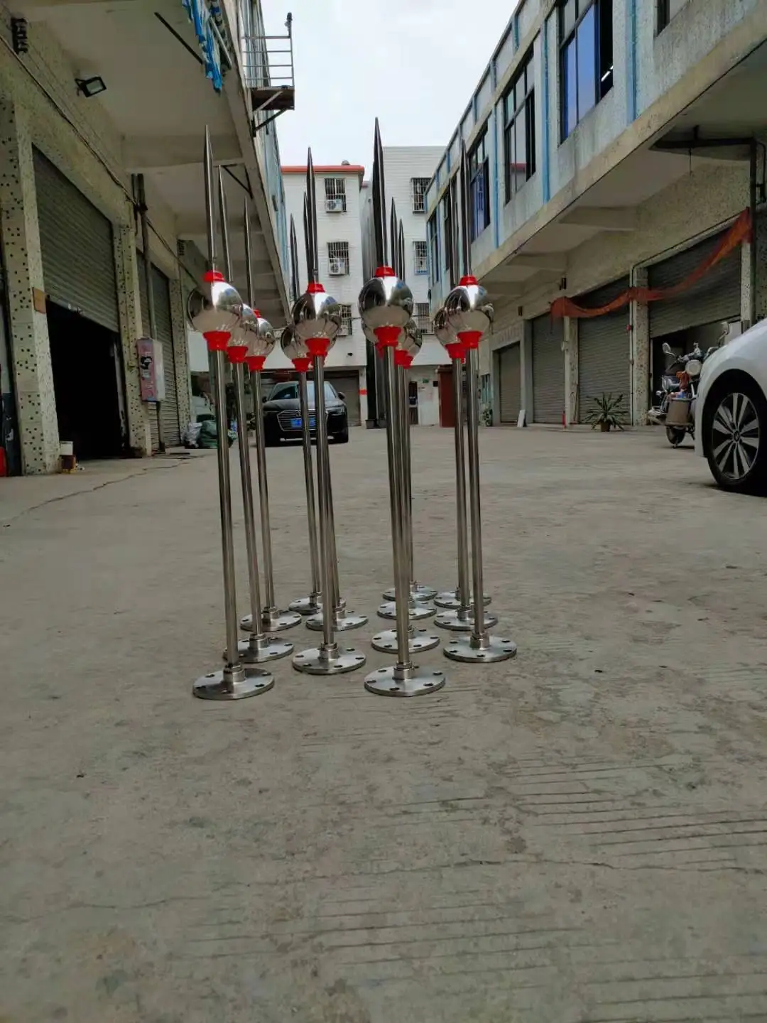 ESE Active Lightning Protection System - 105M Radius