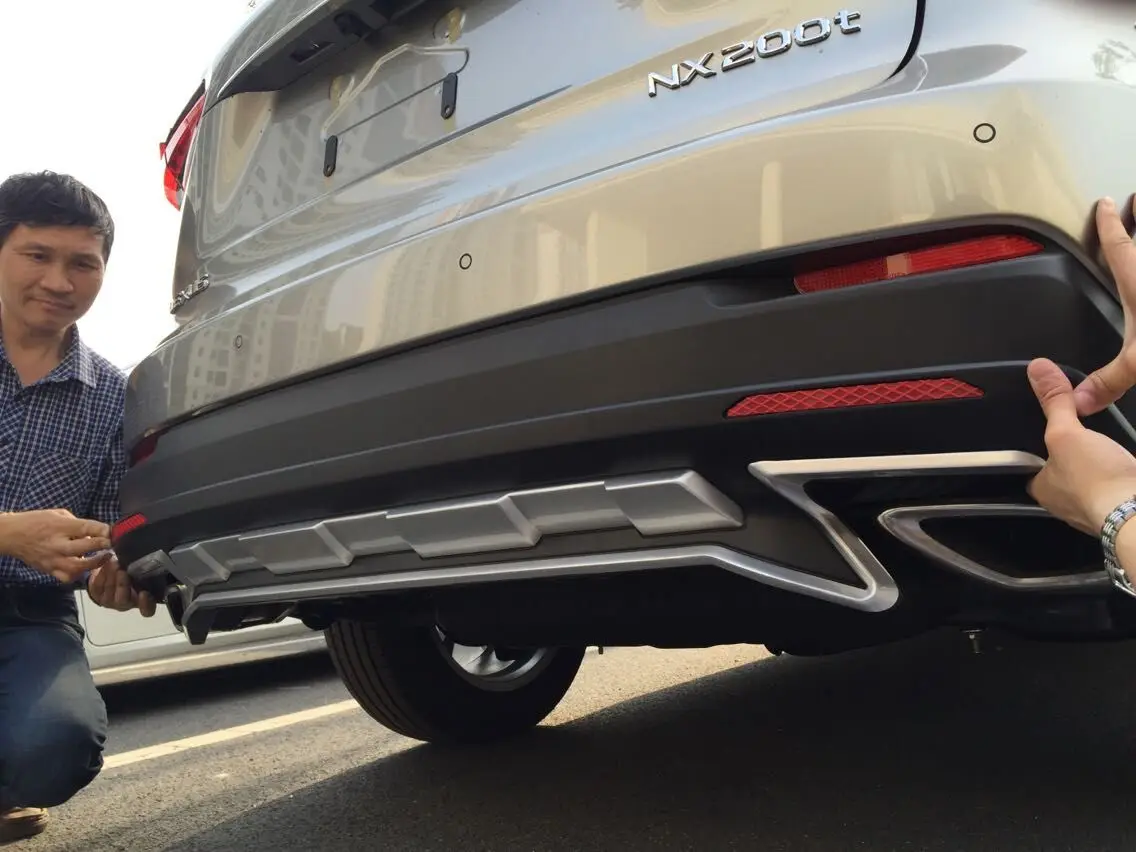 Lexus NX Bumper Guards - Durable ABS Front & Rear Protection