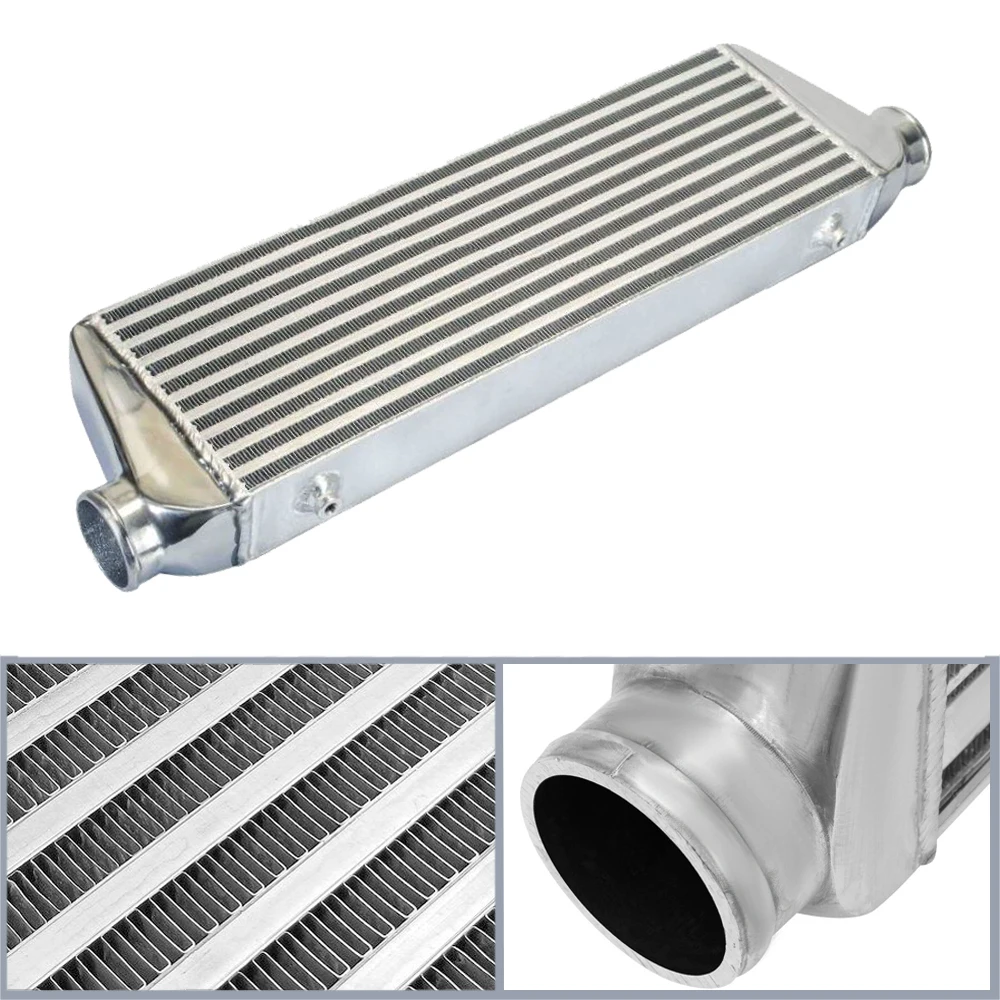 2.5" Universal Intercooler Core Kit - 550x180x65mm Aluminum