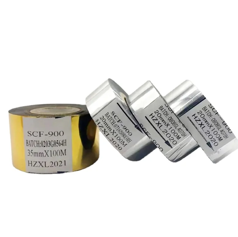 Scf900 Lc1 Fc2 Fc3 Date Printing Hot Stamping Foil Black Gold Hot ...