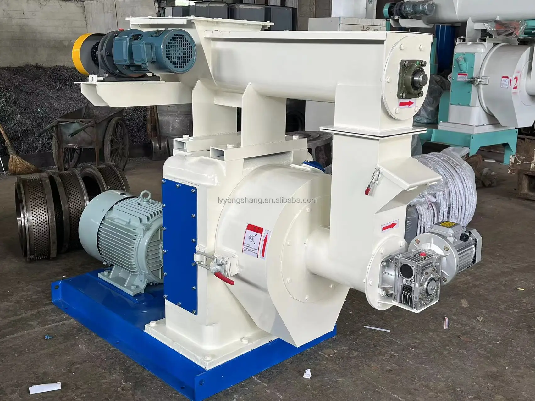 High Efficiency Animal Feed Pellet Processing Machine 5-7t/h Szlh350 ...