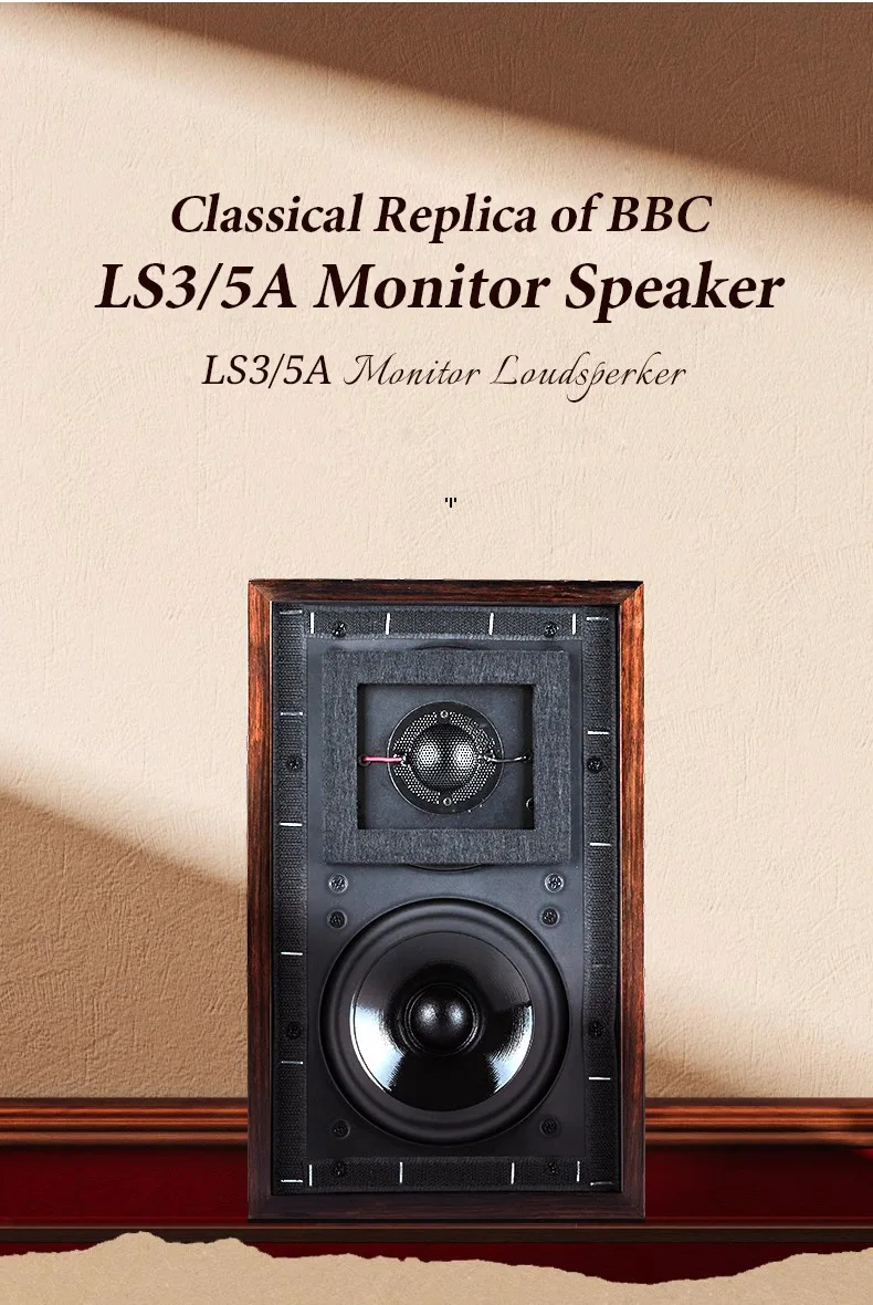 LS3/5A HIFI Speaker - Premium Bookshelf Sound Experience