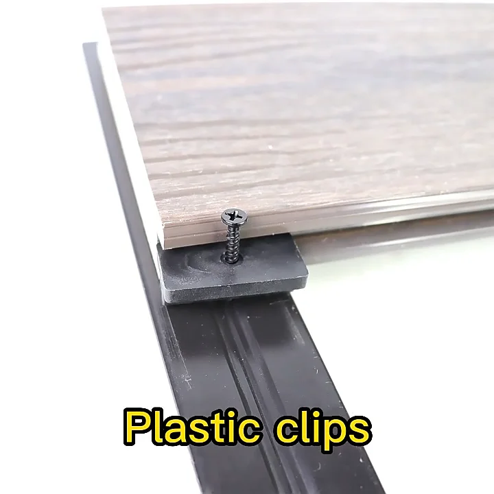 Outside Plastic Hidden Wood Composite Deck Floor Holder Fixing Clips ...