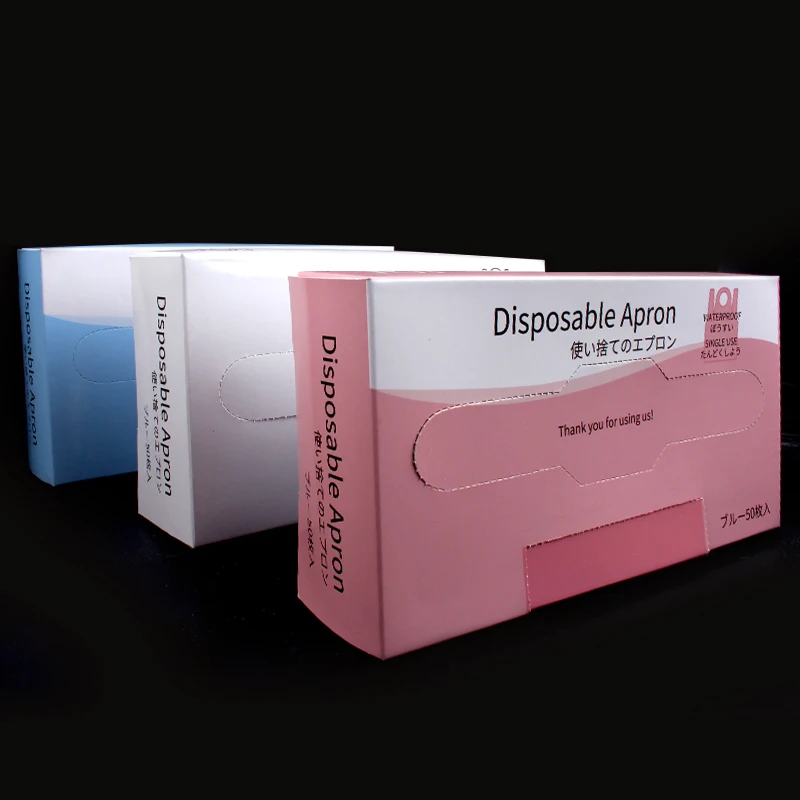 Disposable Pe Plastic Apron Customized Logo And Package,Food Processing ...