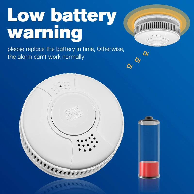 Portable Photoelectric Standalone Smoke Alarm Tester EN 14604