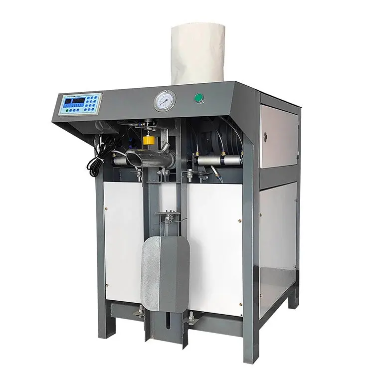 Automatic 10-50kg Metering Cement Packing Bag Inserting Machine Auger ...