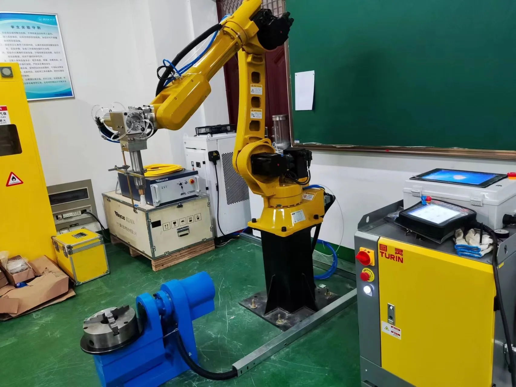 Laser Cladding 3000W with Industrial Robot Arm with Automatic Robot Arm ...