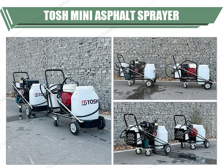 TOSH Best Affordable Small Asphalt Emulsion Sprayer Manual Bitumen Sprayer