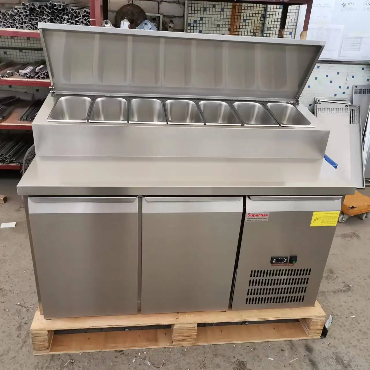 Wholesale Salad Chiller Display Table - Buy Salad Chiller Display Table ...