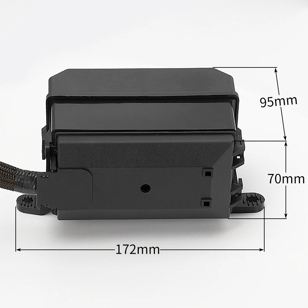 Automotive Race Car Fuse Relay Box With 6pcs 4 Pin 12v 40a Relay 6 Slot ...