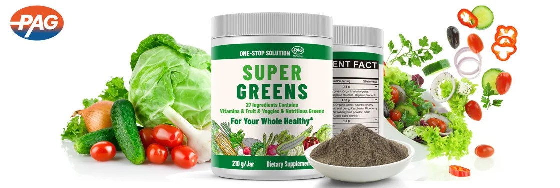 Super Greens Powder - Multivitamin Superfood Green Mix