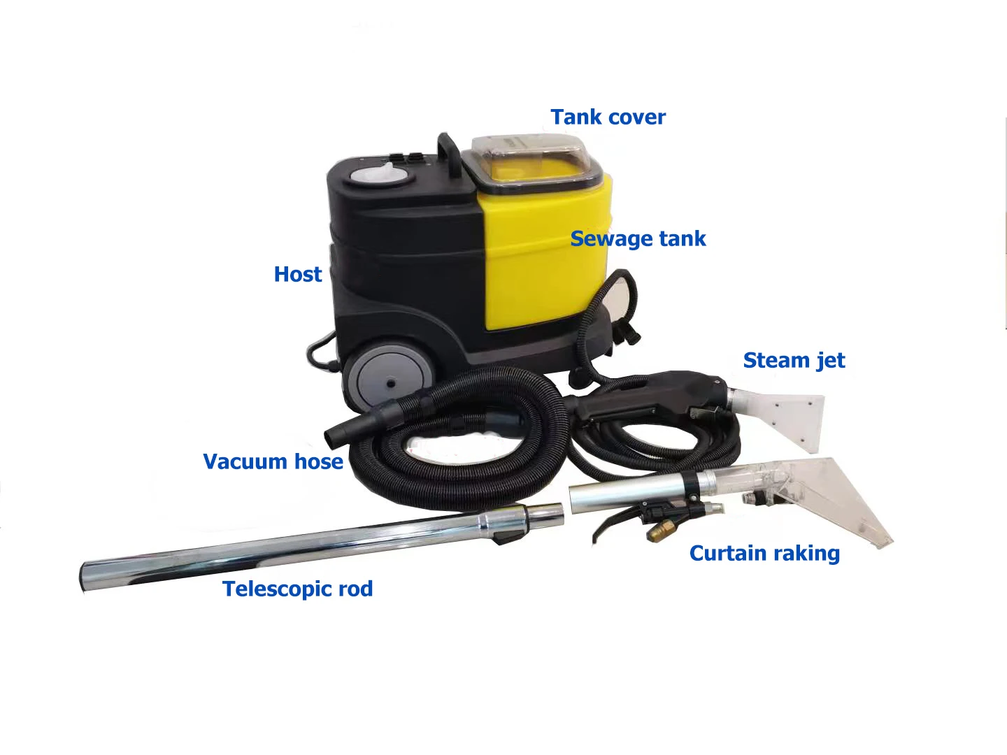 Gaoge LP-3 Steam Carpet Extractor - Powerful Cleaning Machine